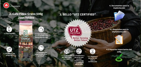 SELLO "UTZ CERTIFIED"
