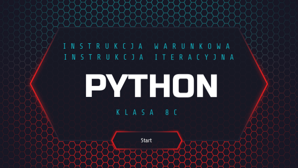 Python-instrukcja warunkowa 8c | Genially
