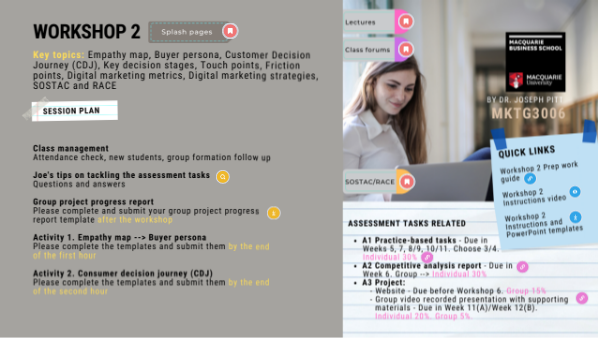 MKTG3006 Workshop 2 | Genially