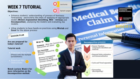 BUSA3015 Tutorial Week 7 | Genially