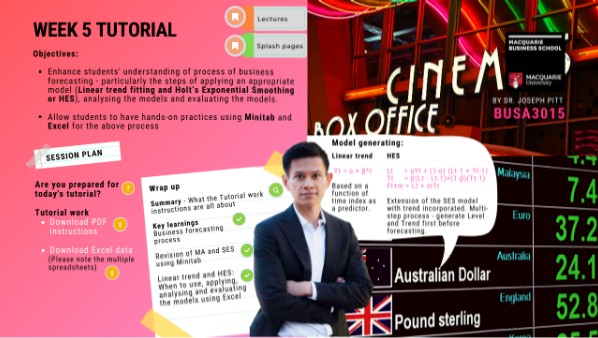 BUSA3015 Tutorial Week 5 | Genially