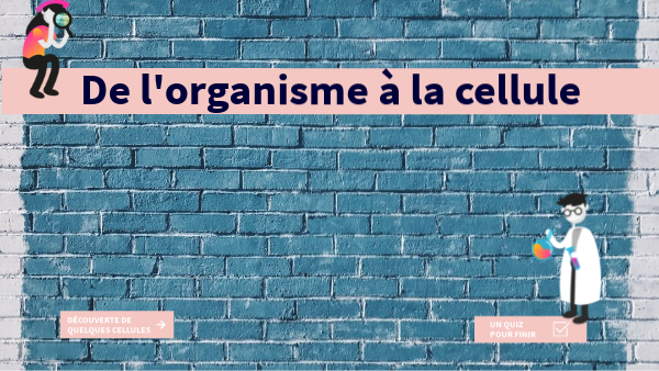 6ème : de l'organisme à la cellule | Genially