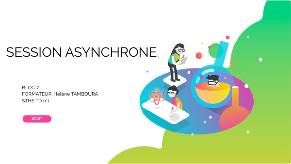 session asynchrone type