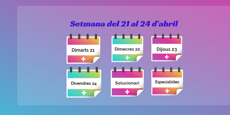 setmana del 21 al 24 | Genially