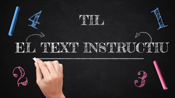 El text instructiu