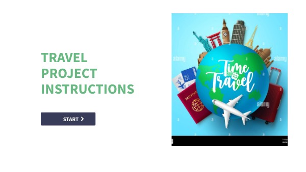 TRAVEL PROJECT INSTRUCTIONS | Genially