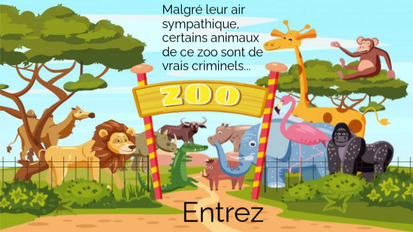 Qu'est-il arrivé au directeur du zoo? | Genially