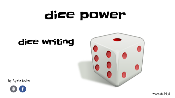 dice writing reuse | Genially