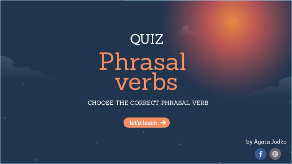 phrasal verbs part 1 | Genially
