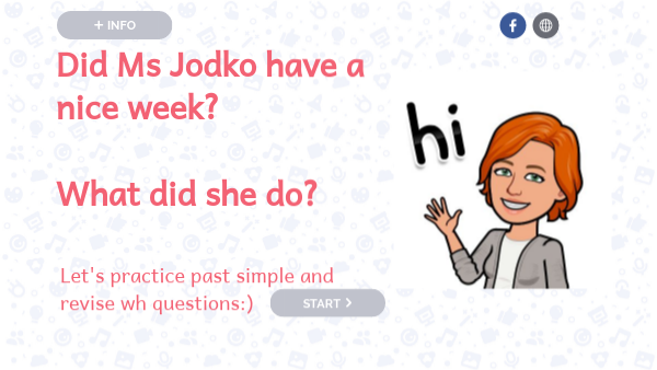 past simple questions fun | Genially
