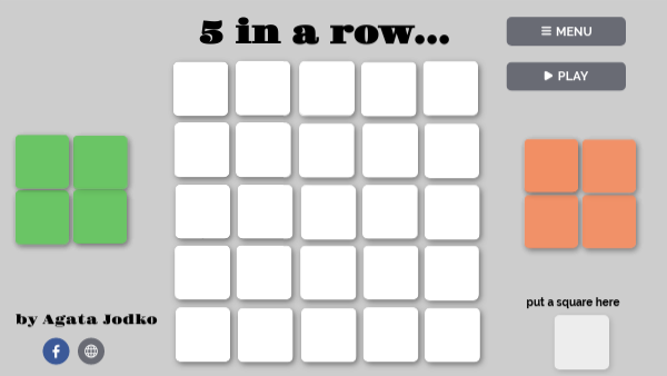 5 in a row phrasal verbs EC A2+