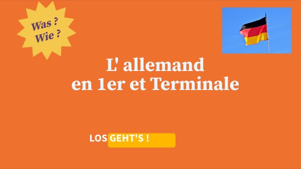 Cycle terminal - Allemand