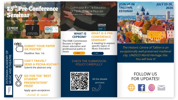 CEPROM Pre-Conference Seminar 2024 | Genially