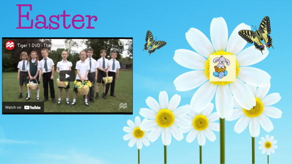 Tiger and friends Easter | Genially