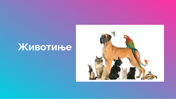 Животиње