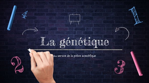 Génétique Police scientifique | Genially
