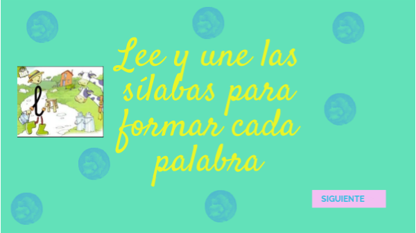 Letra L. Palabras | Genially