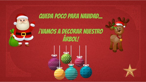 Decora el árbol de Navidad