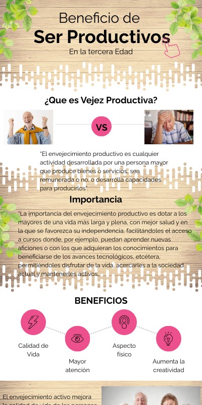 Vejez Productiva | Genially