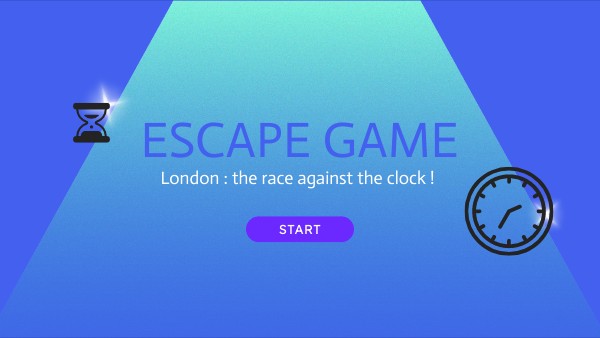 Escape game : London | Genially