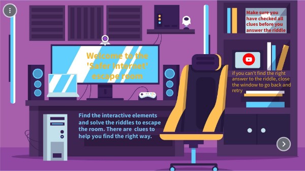 Safer Internet Escape room