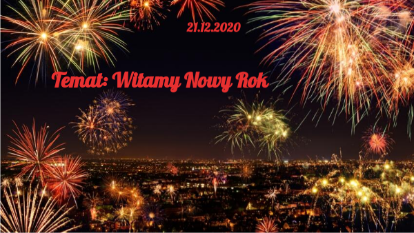 Witamy Nowy Rok | Genially
