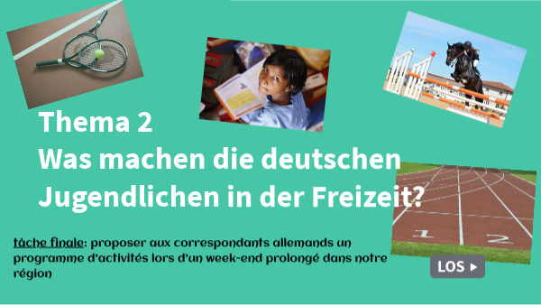 5B Was machen die deutschen Jugendlichen in der Freizeit | Genially