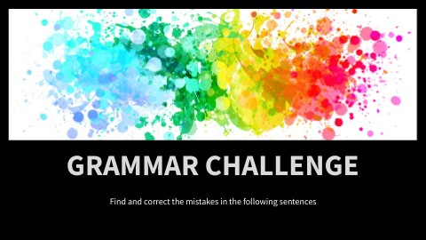 200 items GRAMMAR CHALLENGE LIVE QUIZ