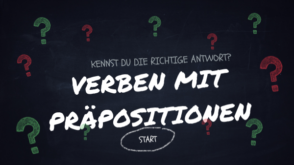 VERBEN MIT PRAPOSITIONEN 6.KLASSE | Genially