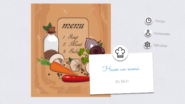 Hacer un menú | Genially