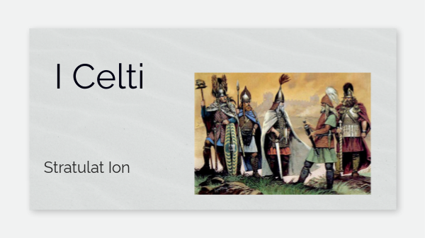 I CELTI