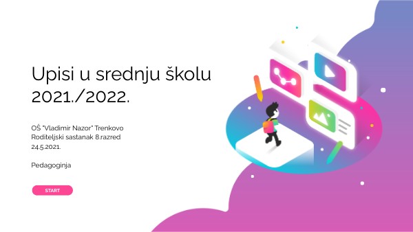 Upis u srednju 2021. 8.a