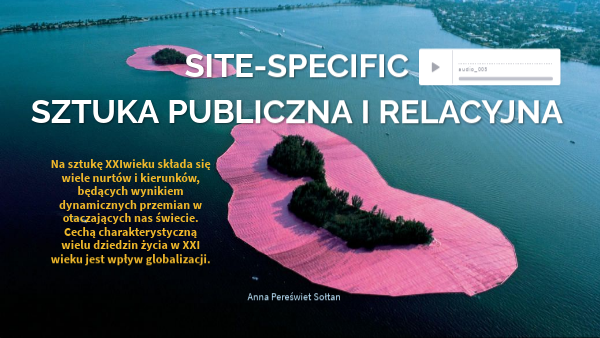 Sztuka publiczna i relacyjna. Site-specific-klasa 7 | Genially