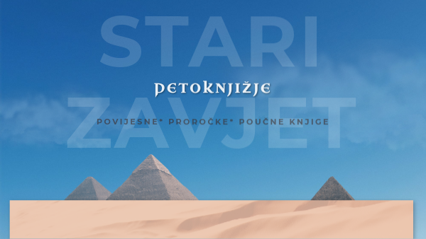 1.RAZRED-KNJIGE STAROG ZAVJETA