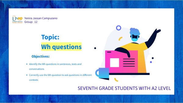 Wh Questions | Genially