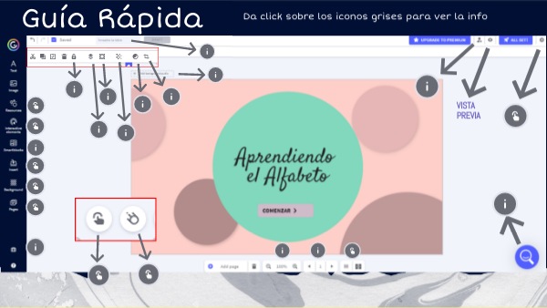 guia interactiva panel genially | Genially