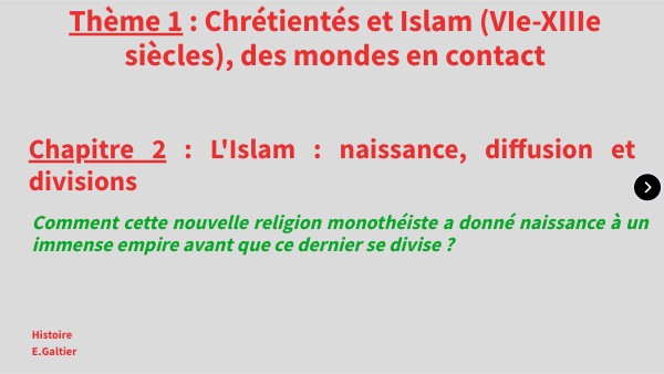 Histoire Ch. 2 Cours | Genially