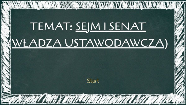 Sejm i senat | Genially