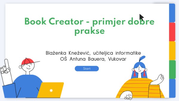 Book Creator_primjer dobre prakse Blaženka Knežević | Genially