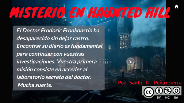 HAUNTED HILL capítulo 1 | Genially