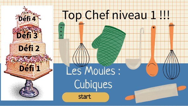 TOP CHEF niveau 1 | Genially