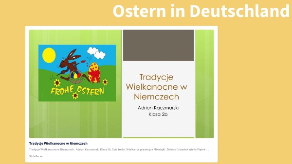 ostern in deutschland | Genially