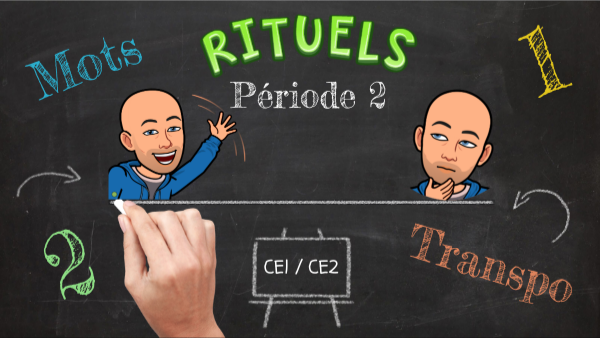 Rituels CE1 CE2 période 2 | Genially
