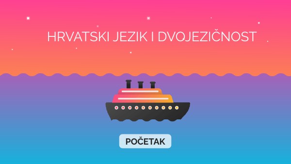 HRVATSKI JEZIK I DVOJEZIČNOST