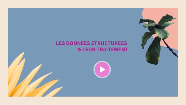 Données structurées | Genially