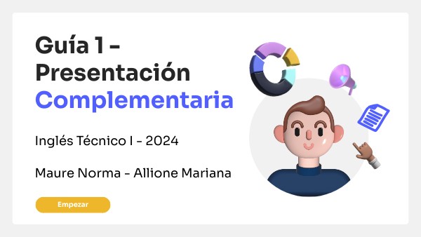 Guía 1: Presentación Complementaria - 26-03