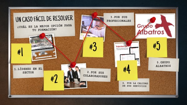 UN CASO FÁCIL DE RESOLVER GRUPO ALBATROS