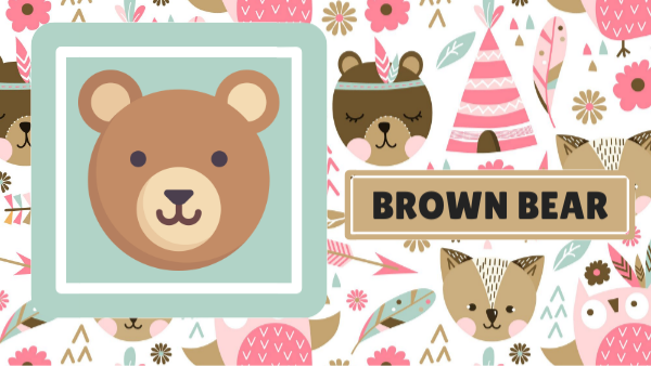 brown bear flashcards | Genially