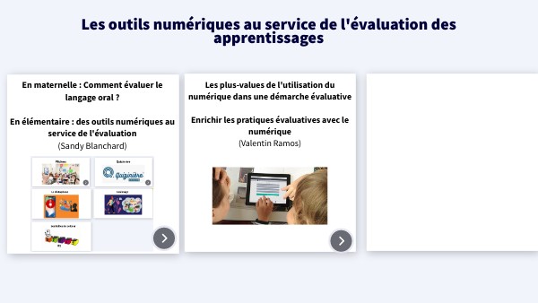 une évaluation au service des apprentissages n°2 | Genially