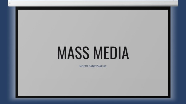 Mass media | Genially